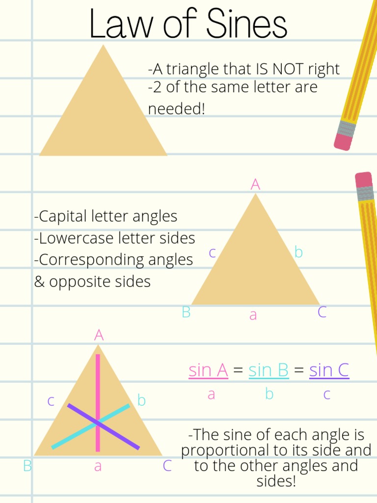 Law of Sines | PDF
