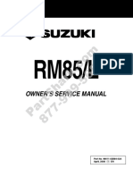 DR650 Service Manual | PDF