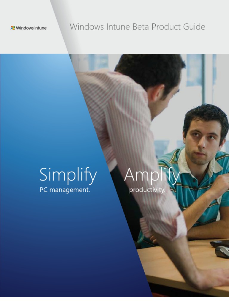 Windows Intune Guide | PDF | Microsoft Windows | Windows 7