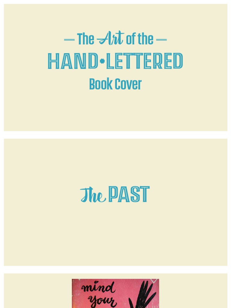 The Art and History of Hand Lettered Book Covers: Tracing the Evolution ...