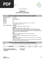 Ficha Tecnica y de Seguridad Bonaire Bon Air | PDF