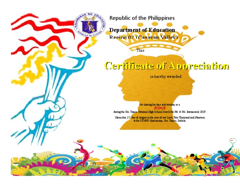 Cert Intrams Sample | PDF