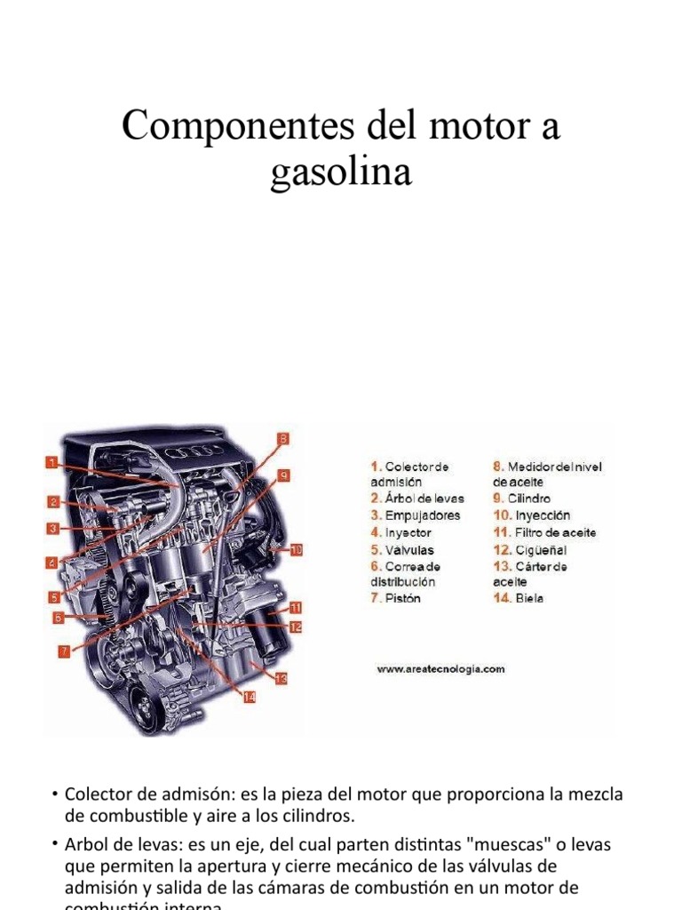 Partes del Motor a Gasolina | PDF