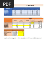 Excercise 1 - Battleships Game | PDF | Microsoft Excel | Spreadsheet