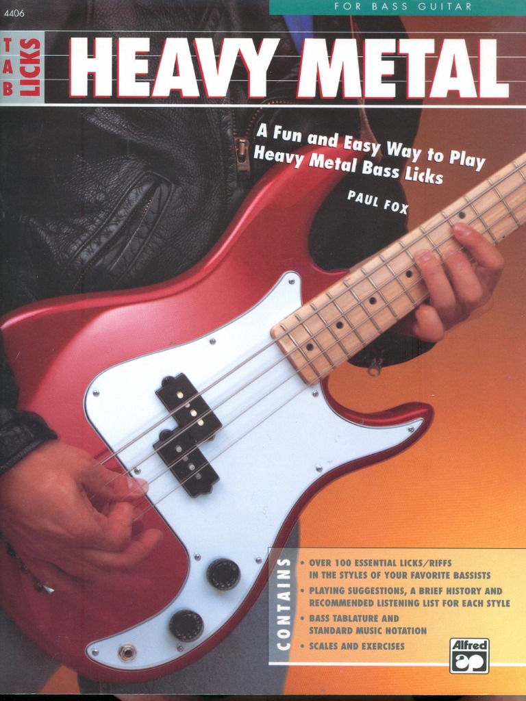 Heavy Metal For Bass Guitar - Paul Fox PDF | PDF