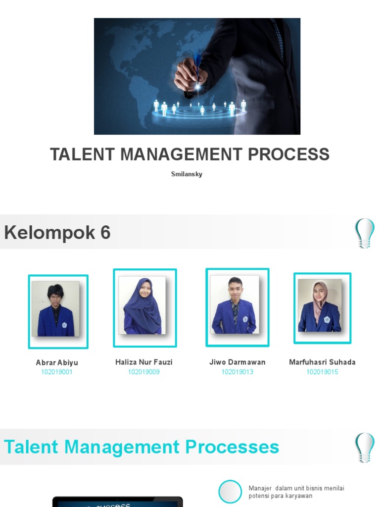 Kelompok 6 Manajemen Talenta - Proses Manajemen Talenta Komponen ...