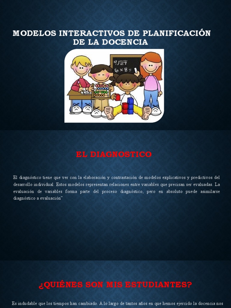 Modelos Interactivos | PDF | Maestros | Aprendizaje