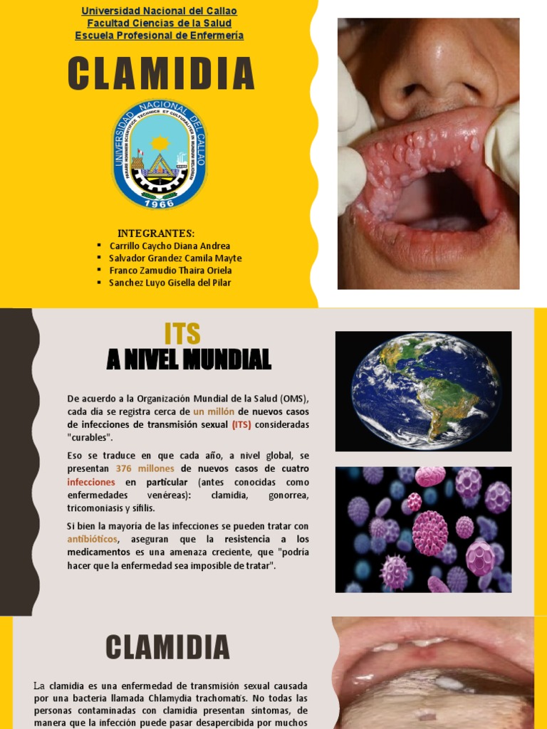 Clamidia: Síntomas y Tratamiento | PDF | Infección transmitida ...