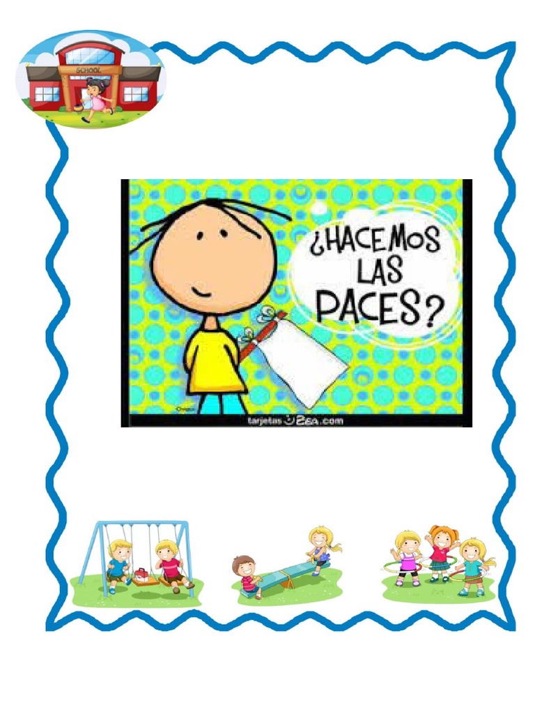 Hacemos Las Paces | PDF | Educación de la primera infancia | Conceptos psicologicos