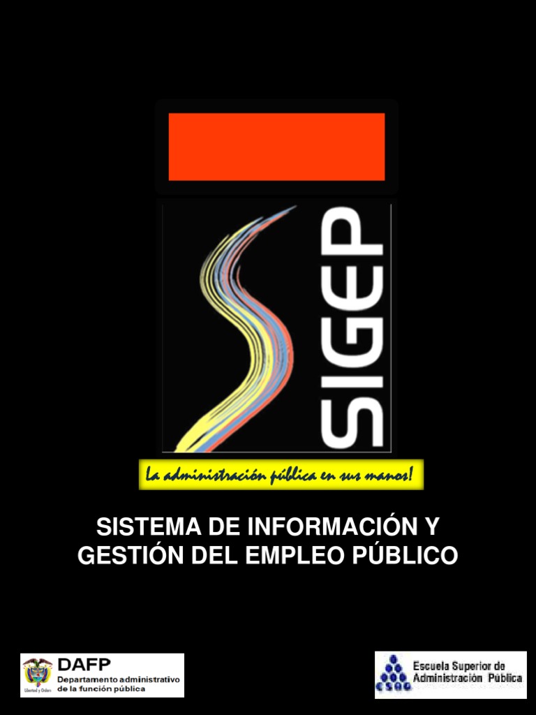 Introducción al Sistema SIGEP | PDF | Gestión de recursos humanos ...