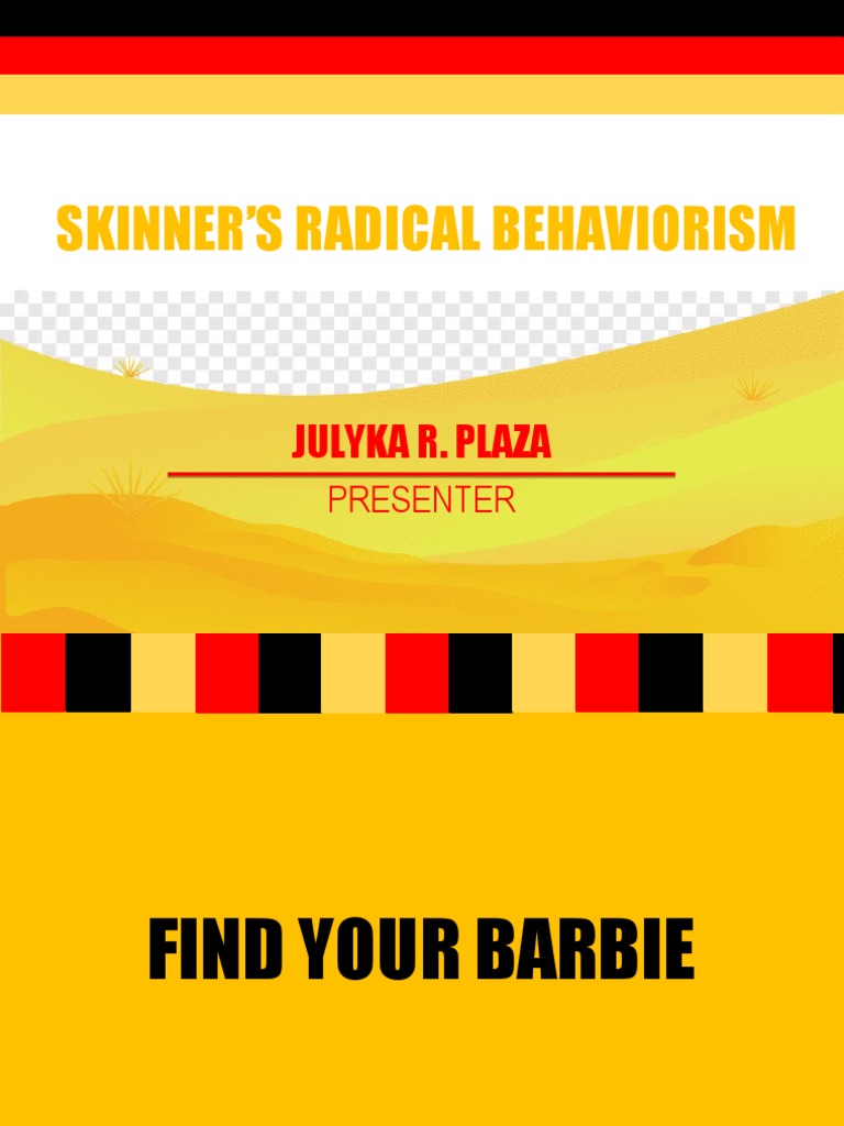 Skinner's Radical Behaviorism | PDF | Reinforcement | Scientific Theories