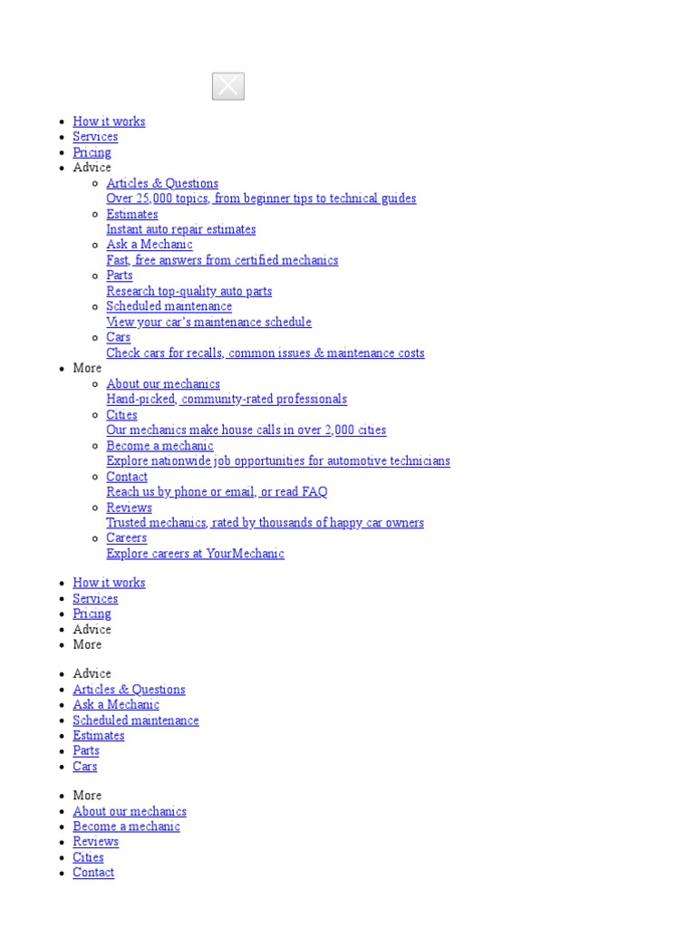 P0138 OBD-II Trouble Codes - O2 Sensor Circuit High Voltage (Bank 1 ...