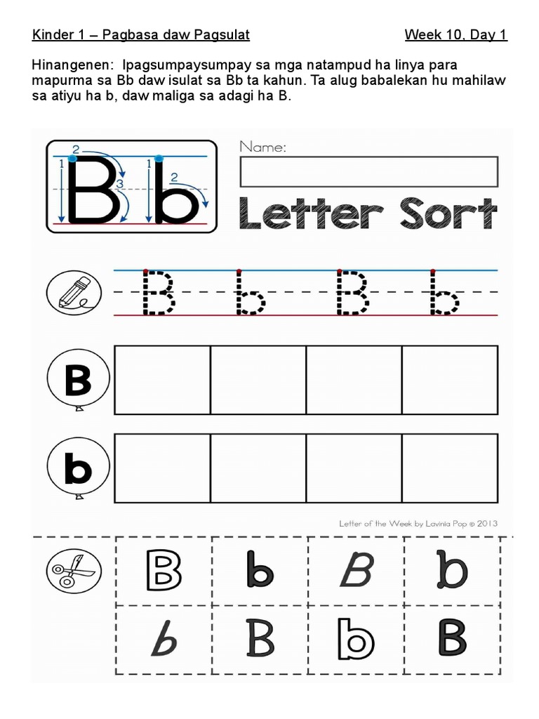 The Letter B Module | PDF