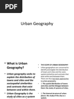 Introduction To Human Settlements and Urban Form Determinants | PDF ...
