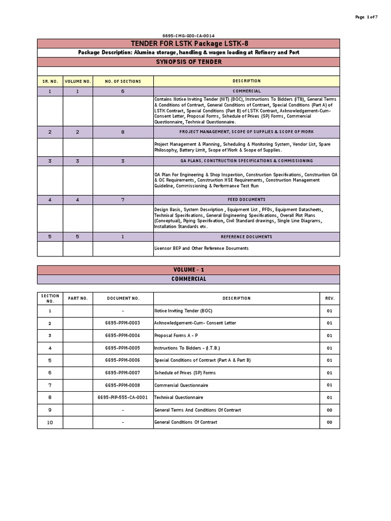 Tender For LSTK Package Lstk-8 | PDF | Electrical Substation ...