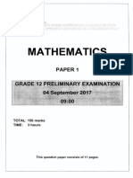 KZN Maths Grade 12 June 2025 P2 and Memo | PDF