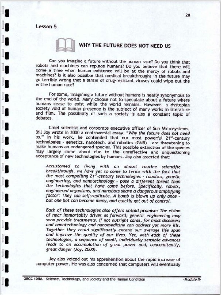 Module II. Lesson 5 | PDF