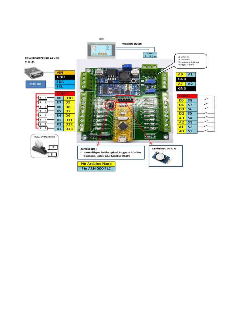 Pinout Arn-500 | PDF