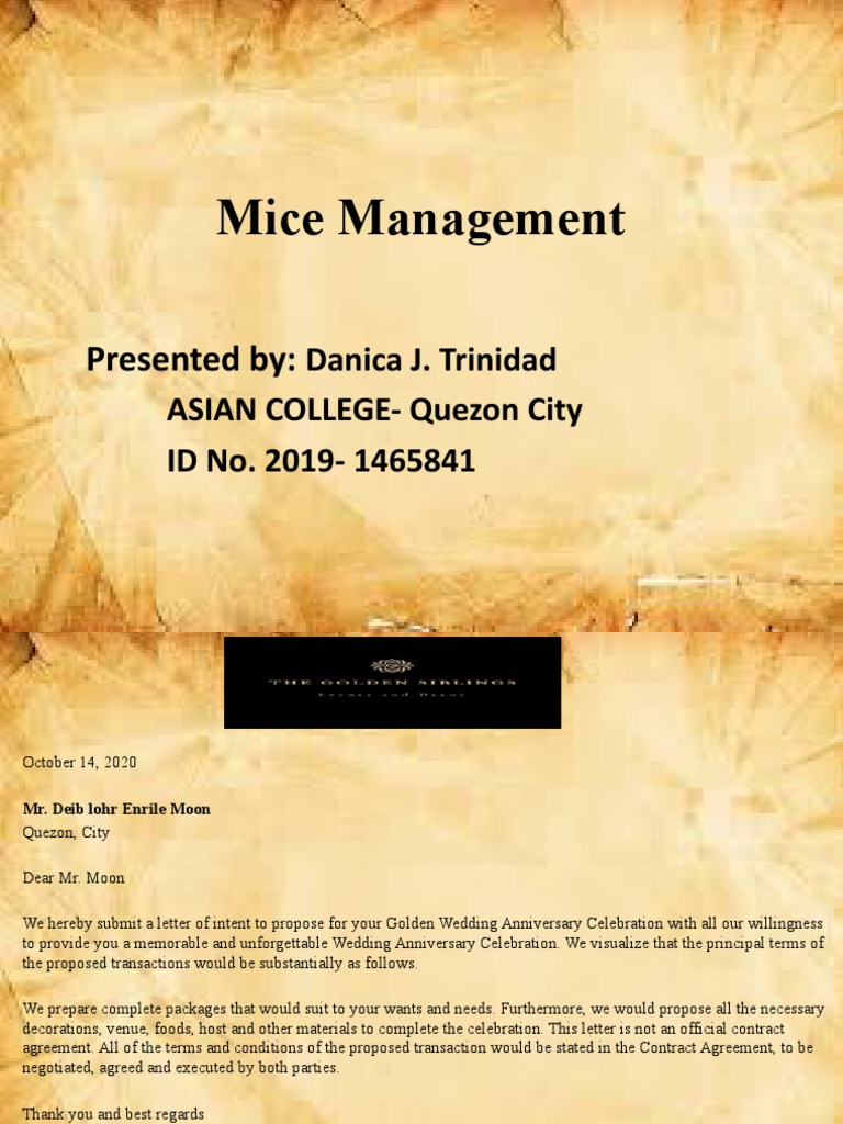 Mice Management | PDF | Employment | Economies