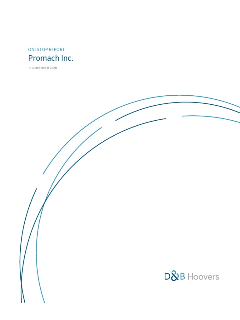 Promach Inc. OneStop | PDF | Packaging And Labeling | Industries