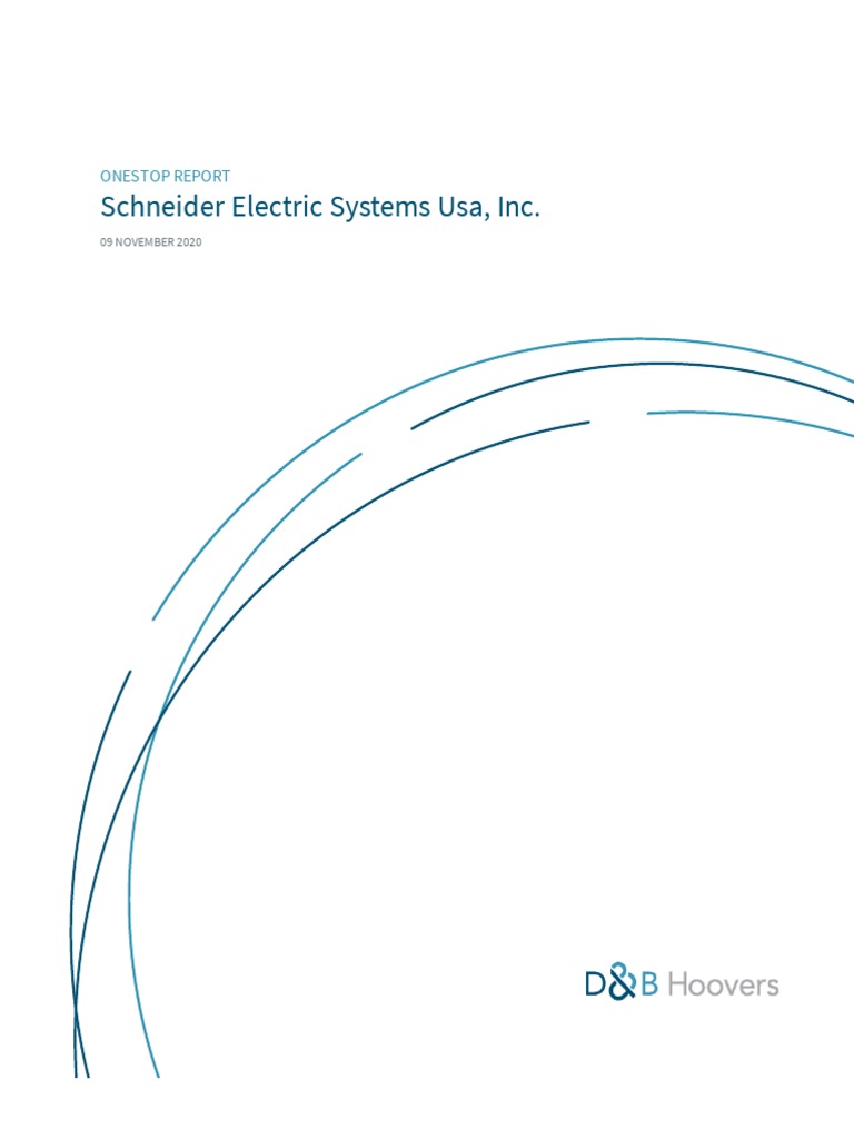 Schneider Electric Systems Usa, Inc. OneStop | PDF | Shanghai | Companies