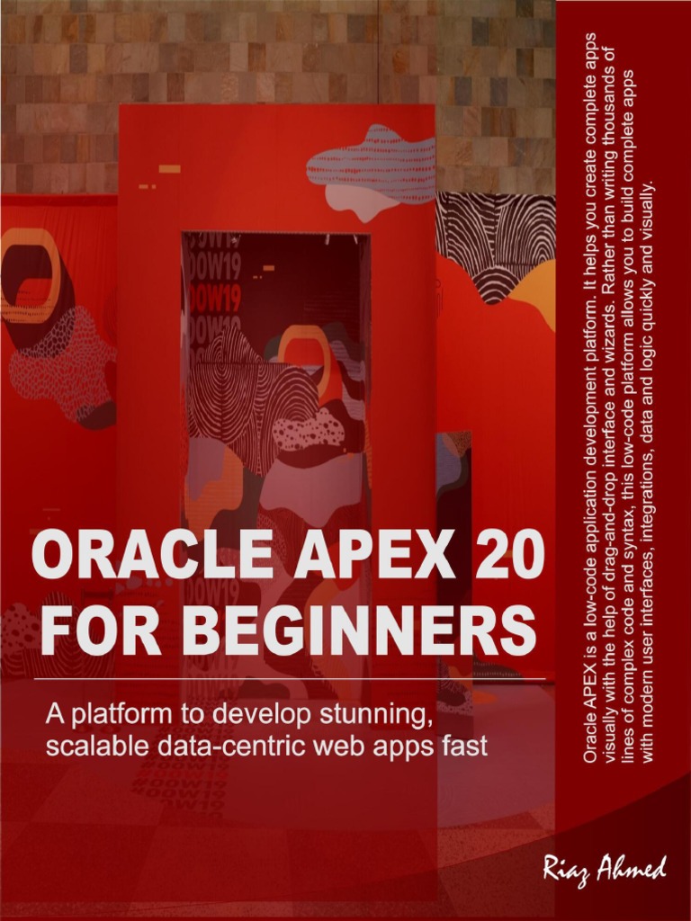 Riaz Ahmed - Oracle APEX 20 For Beginners A Platform To Develop Stunning, Scalable Data-Centric ...