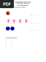 LKG Worksheet1 | PDF