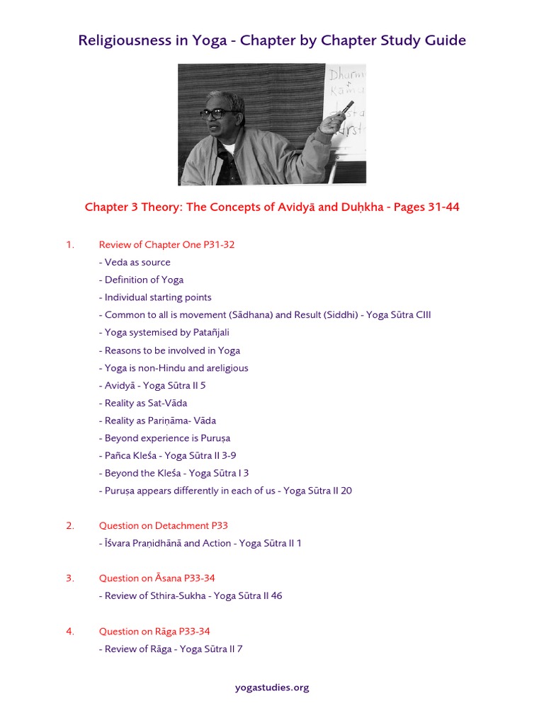 Understanding Avidyā in Yoga | PDF | Yoga Sutras Of Patanjali | Yoga