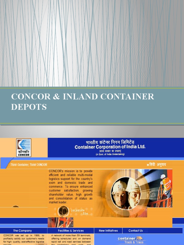 Concor & Inland Container Depots | PDF | Containerization | Transport