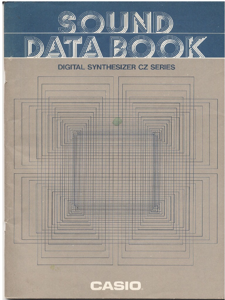 Casio CZ Series Sound Data Book PDF | PDF