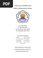 Kel1 - Konsep Dasar Racun Dan Klasifikasi Beserta Contoh | PDF