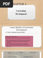 Strengths of Tyler's Linear Model | PDF | Curriculum | Teachers