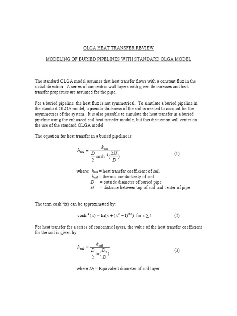 Heat Tran Buried | PDF | Heat Transfer | Thermal Conductivity