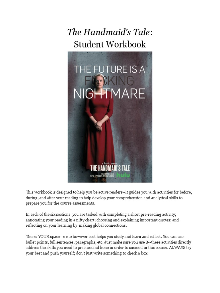The Handmaid's Tale Student Workbook | PDF | Books | Essays