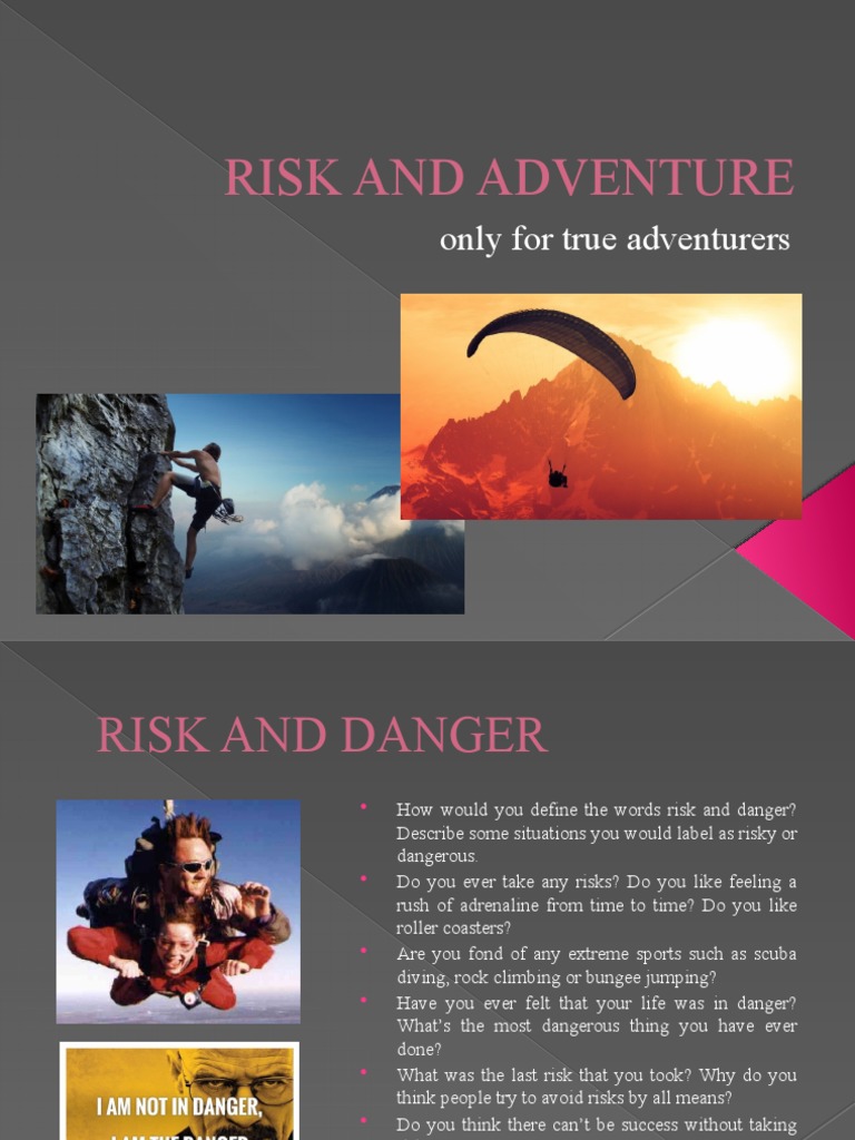 Risk and Adventure B1-B2 | PDF
