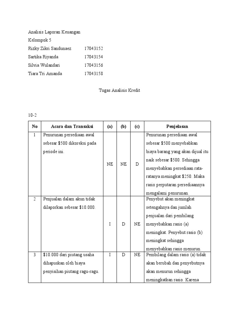 Tugas 10 - ALK | PDF