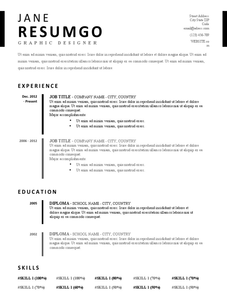 TIMO Resume Template | PDF | Media Freedom | Business Law