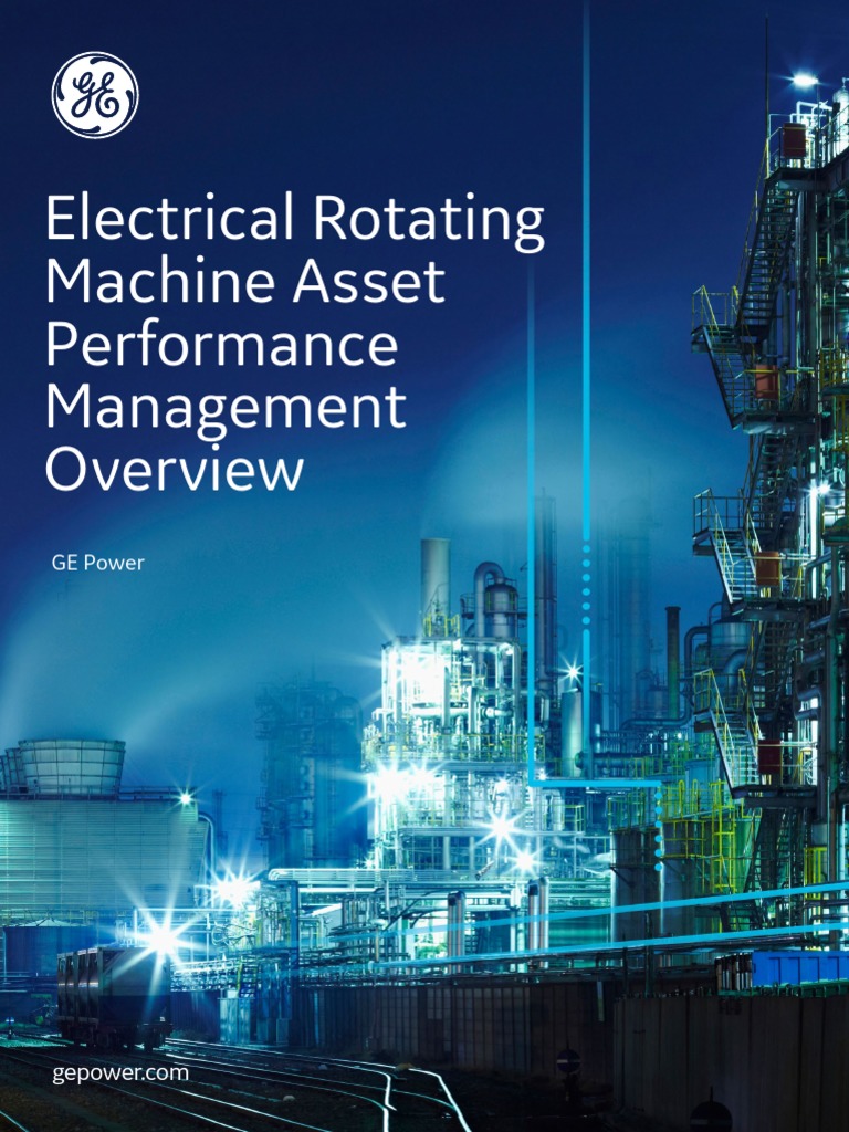 Electrical Rotating Machine Asset Performance Management: GE Power ...
