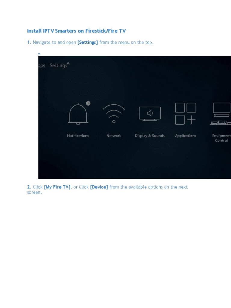 AVA IPTV Guide Firestick | PDF