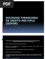Manual Sofom | Hoja de balance | Contabilidad