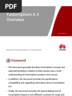Huawei FusionSphere Datasheet | PDF | Virtualization | Virtual Machine
