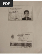 Cedula Alexander | PDF