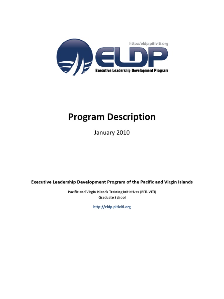ELDP Program Background Info | PDF