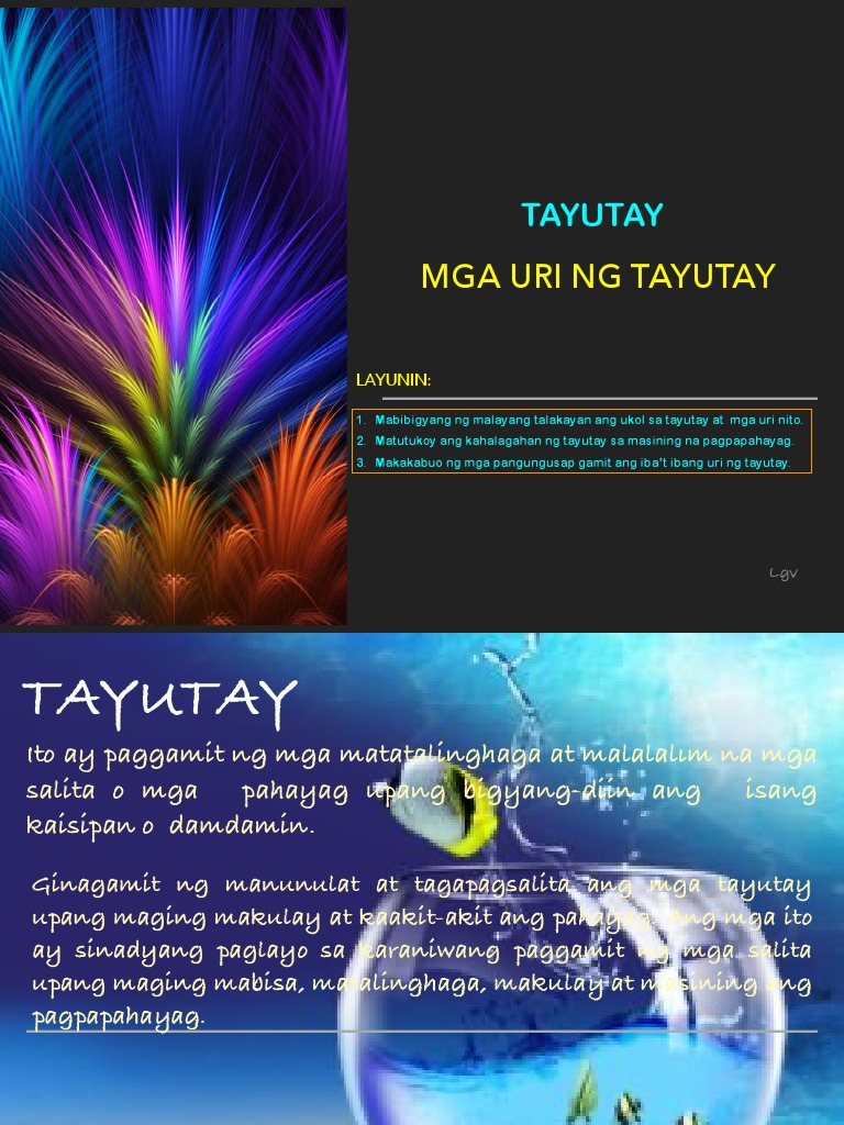 Tayutay PDF | PDF