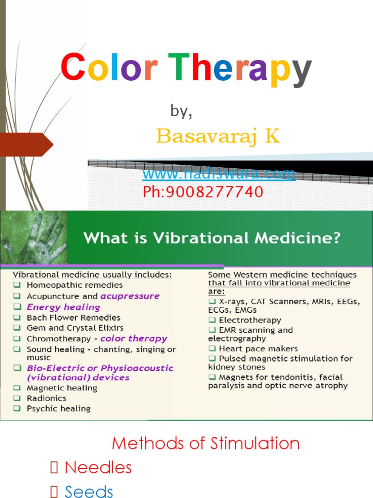 Basavaraj-Colour Therapy PDF | PDF | Mind | Flexibility (Anatomy)