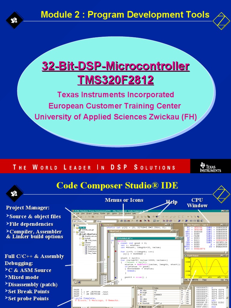 32-Bit-DSP-Microcontroller TMS320F2812 | PDF | Office Equipment | Software Development