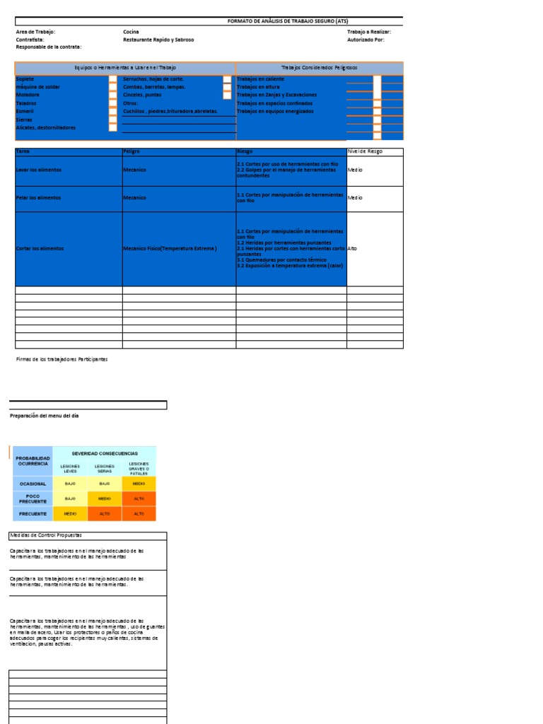Ejemplo de Ats | PDF | Herramientas | Equipo