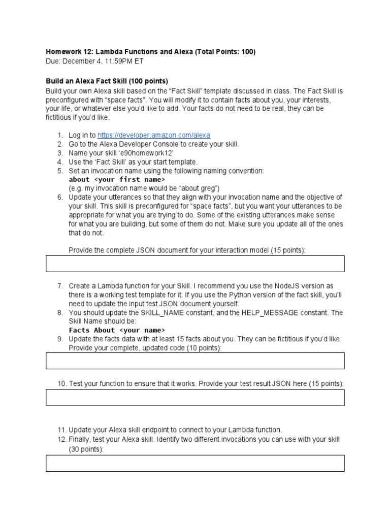 Homework 12 Lambda Functions | PDF | Anonymous Function | Json