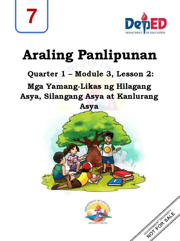 AP G7 Q1, Module 3, Lesson 2 | PDF