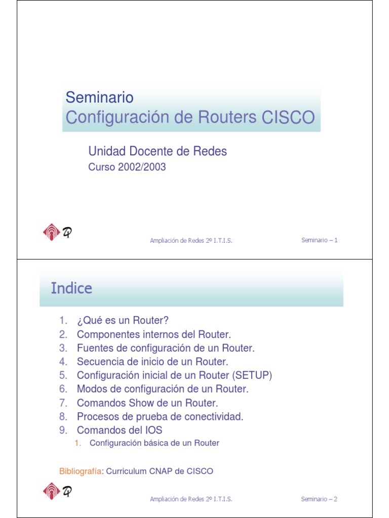 Configuracion Router Cisco | PDF | Tecnologías de la información ...